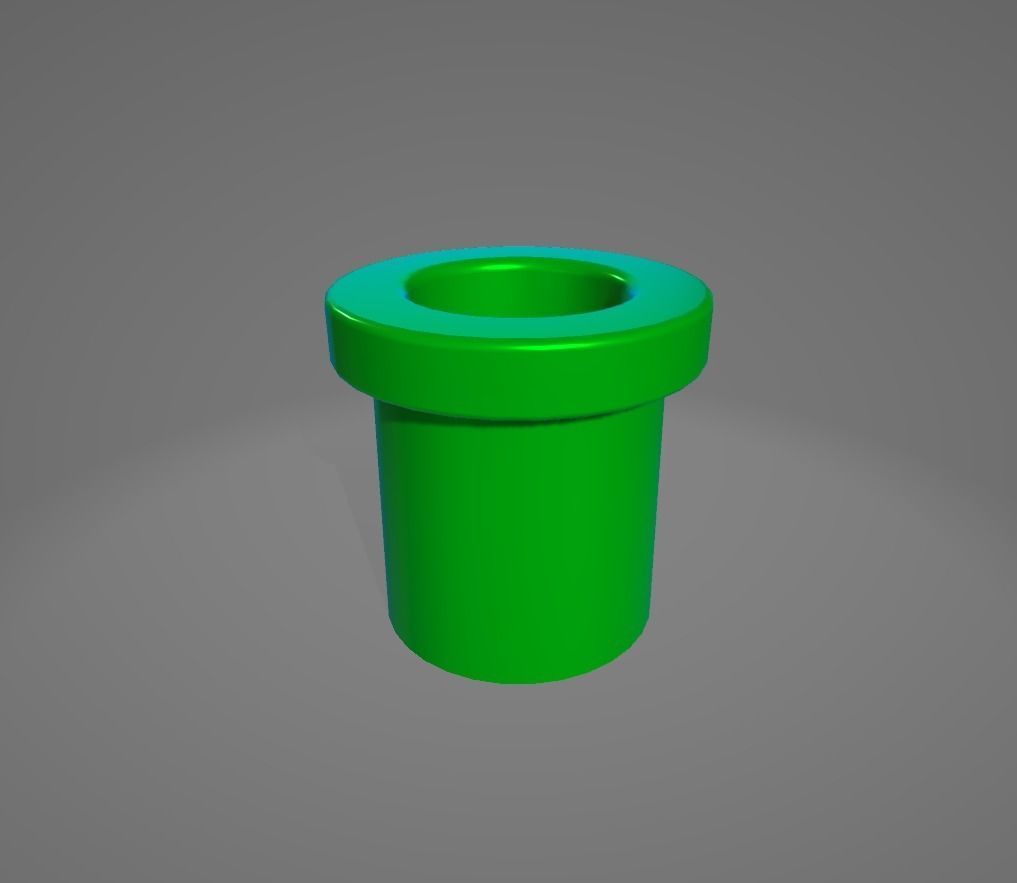 3D model tubo de mario bros RTX render VR / AR / low-poly | CGTrader