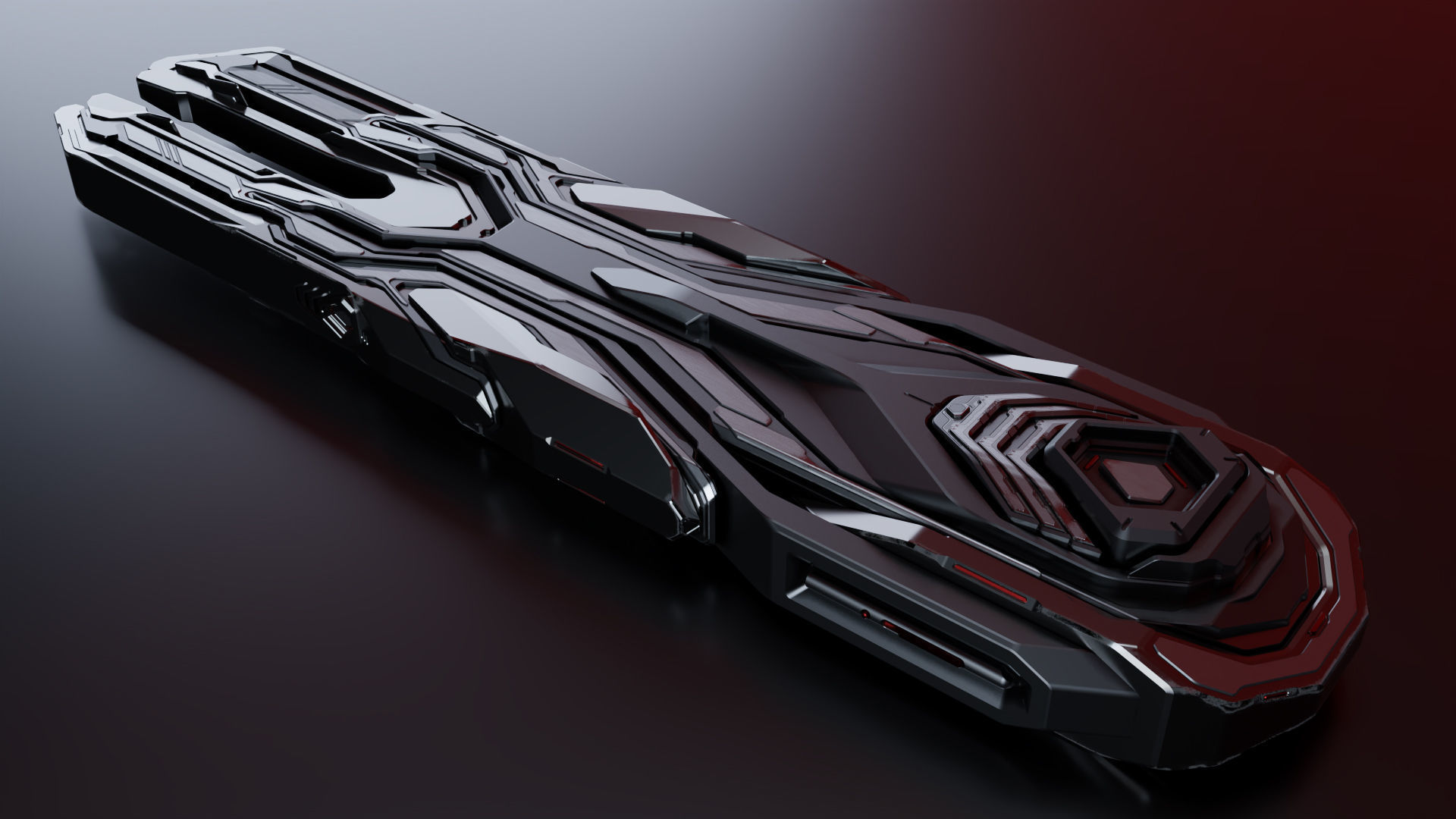 Epic Sci-Fi - Sci Fi Building Assets Blender 3D Kitbash Pack 3D model ...