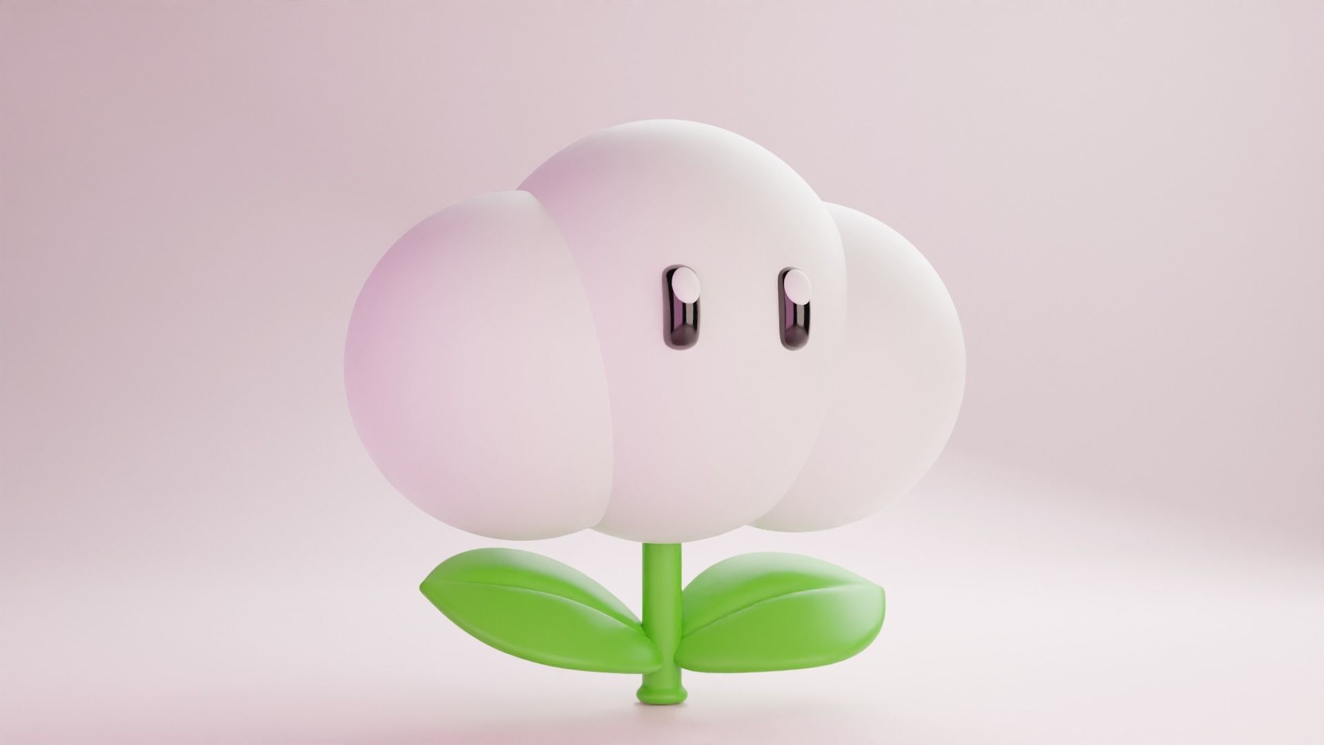 Cloud Flower Mario 3D model | CGTrader