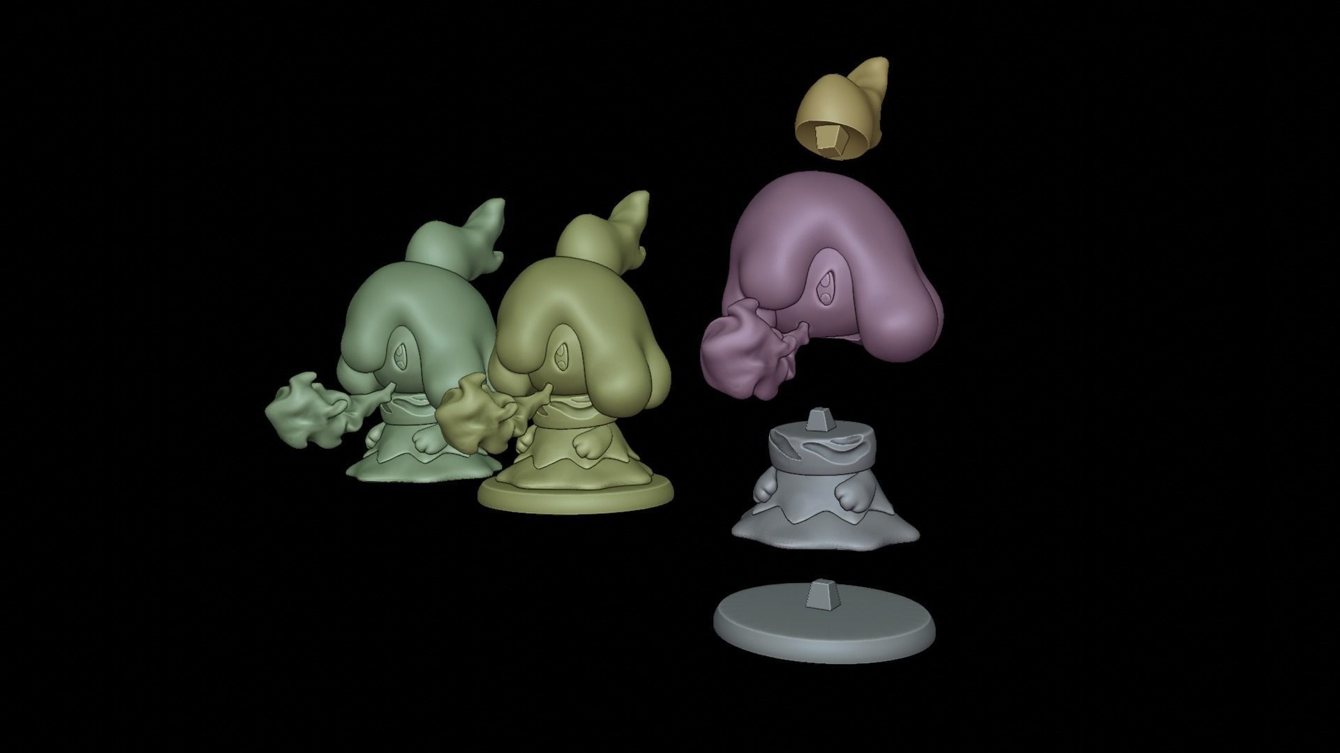 Flambelle Palworld Figure 3D model 3D printable | CGTrader