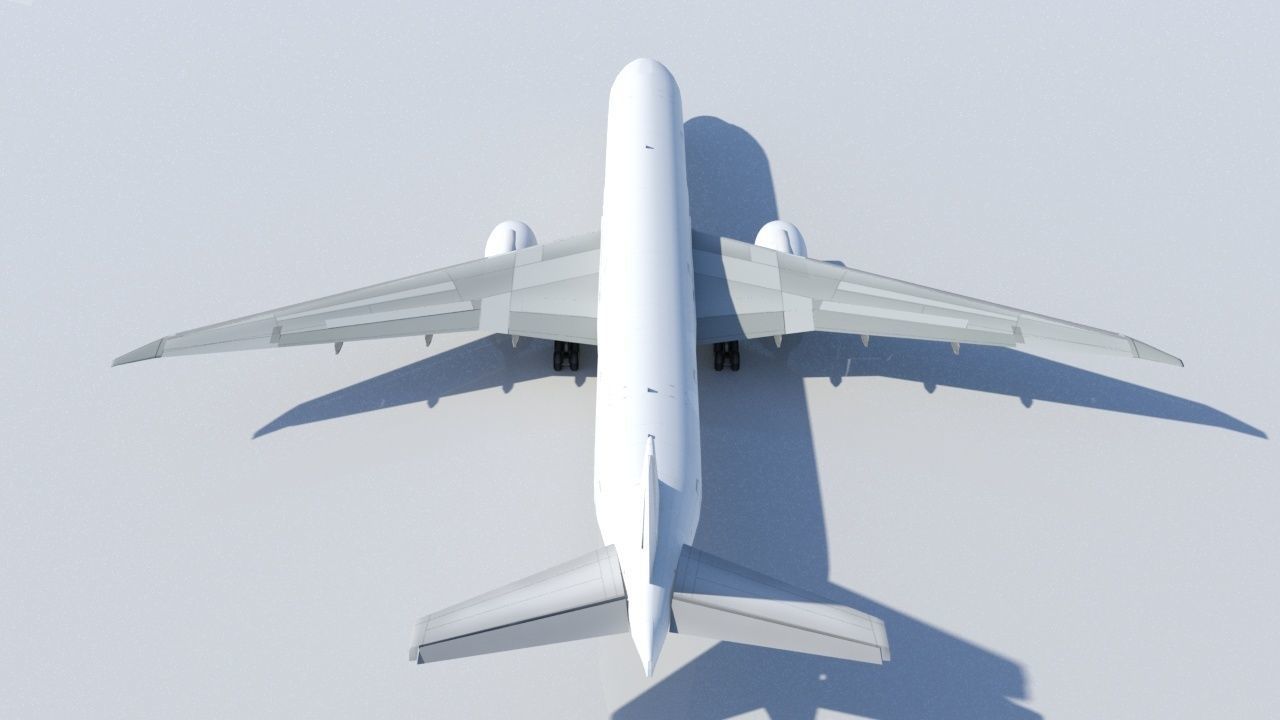3D model B777-300LR static VR / AR / low-poly | CGTrader