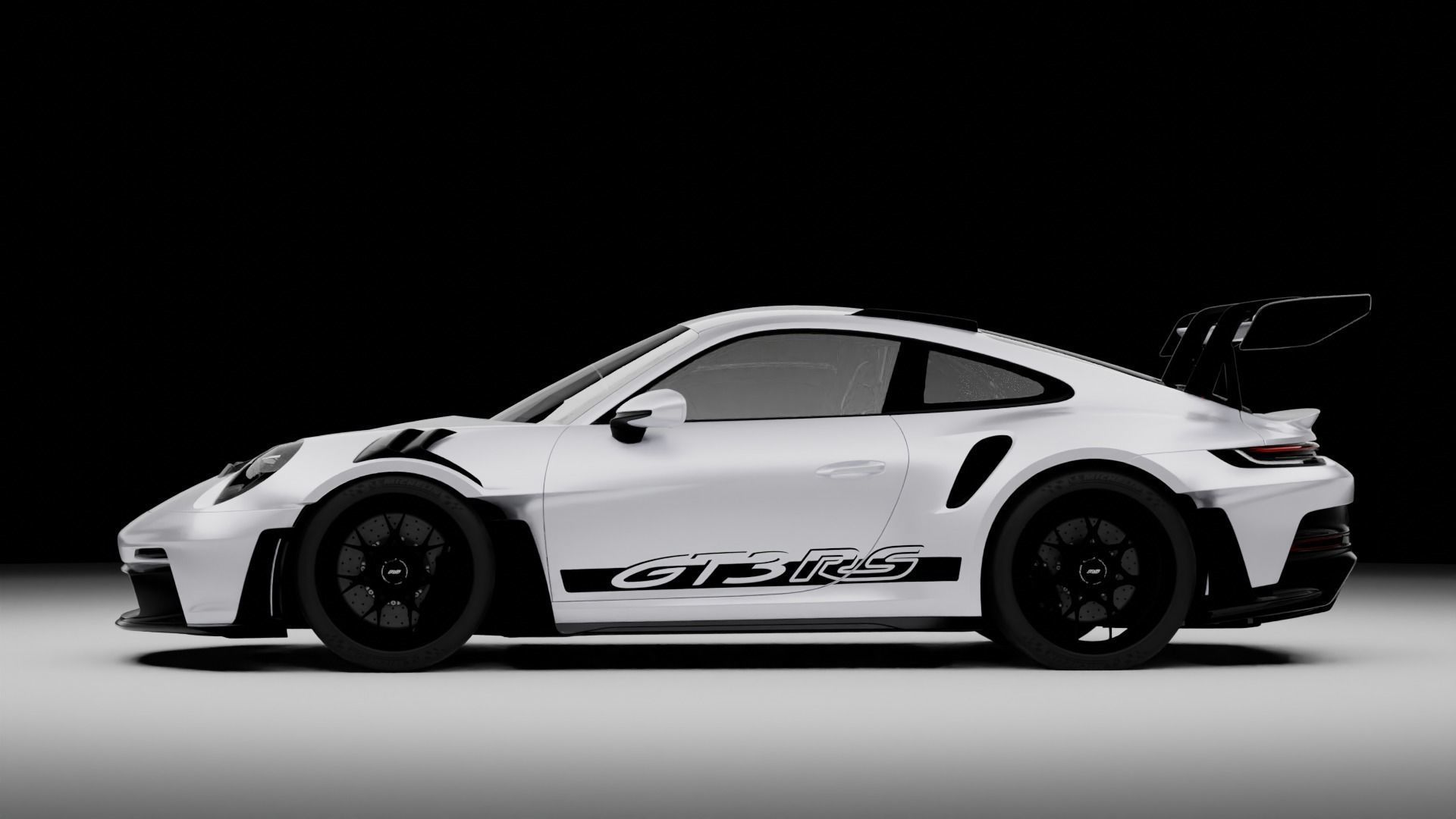 Porsche gt3rs 3D model | CGTrader