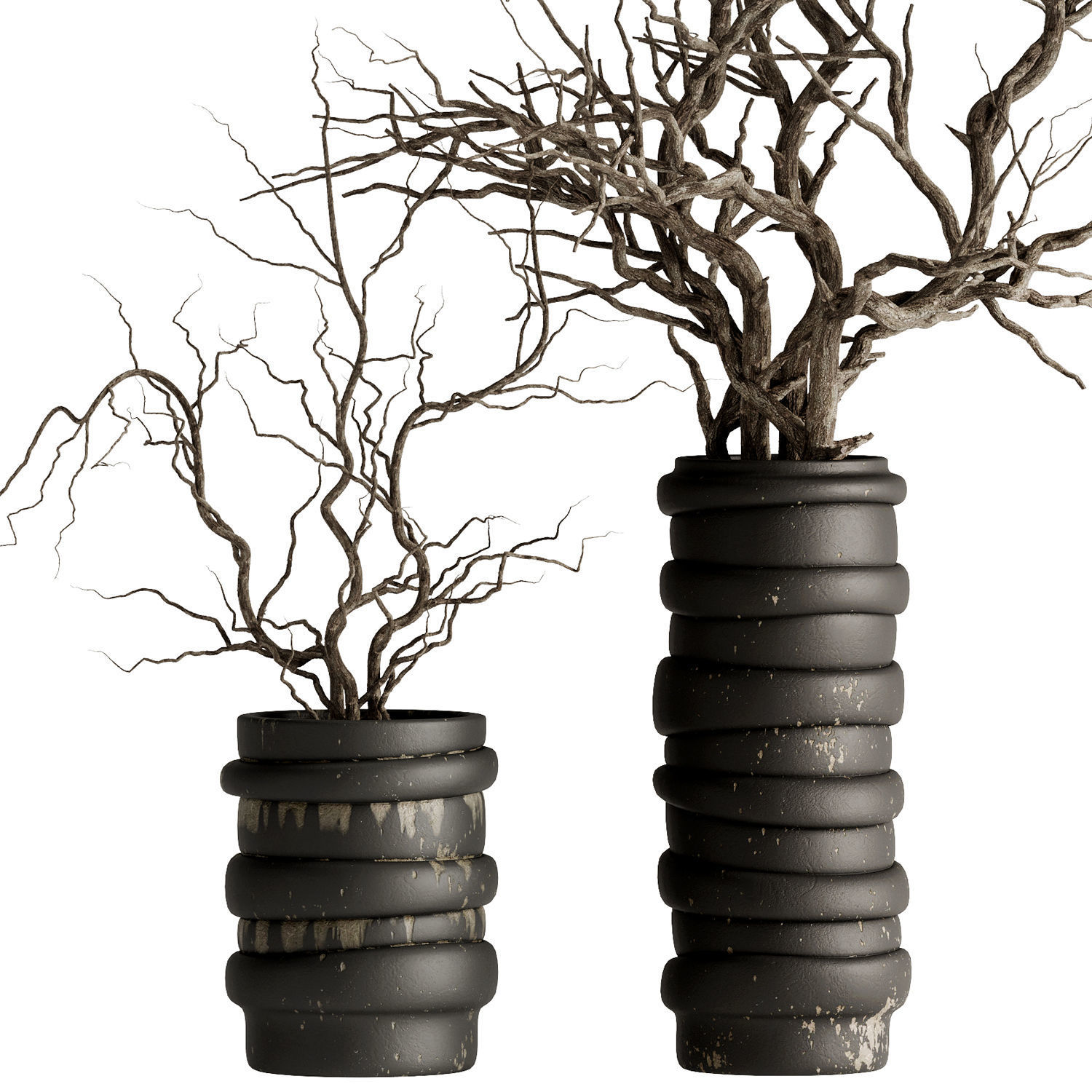 3D model Stems and Branches VR / AR / low-poly | CGTrader