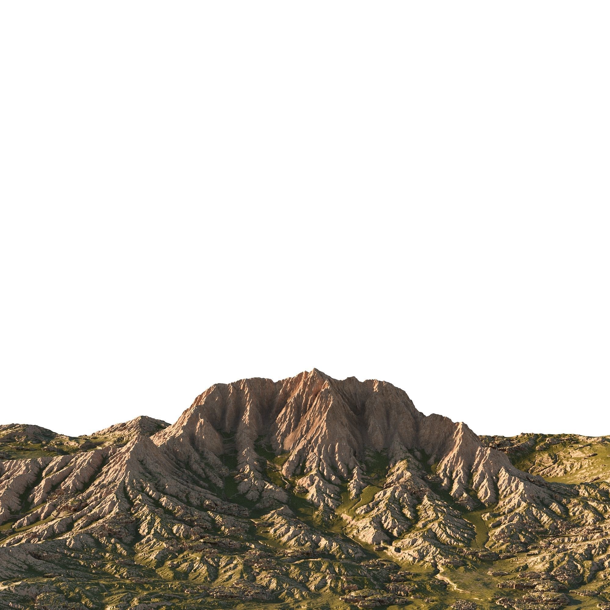 Mountain pack 2 free 3D model | CGTrader