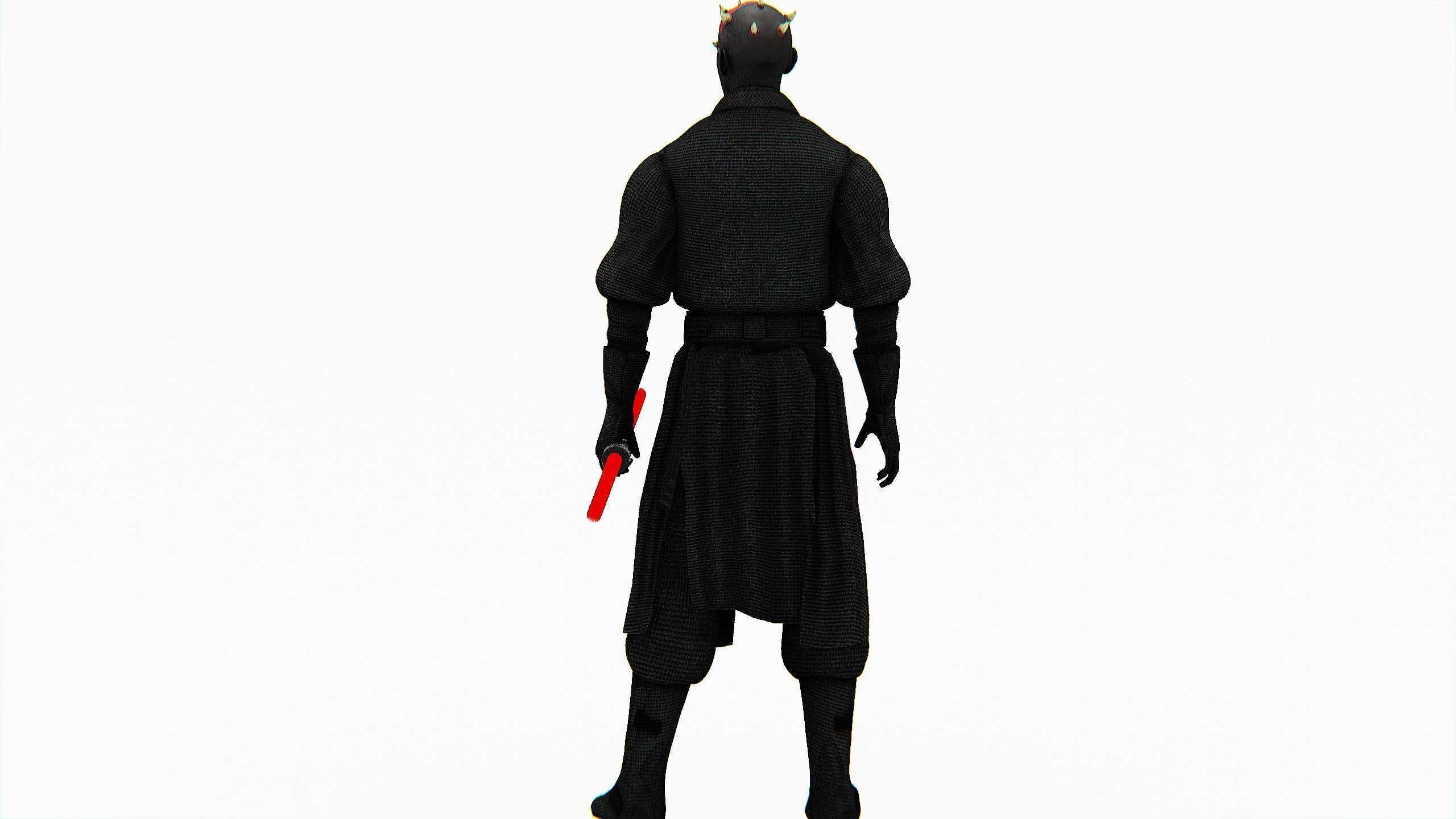 DARTH MAUL Rigged for Unreal Engine - Unity - MIXAMO 3D model rigged ...