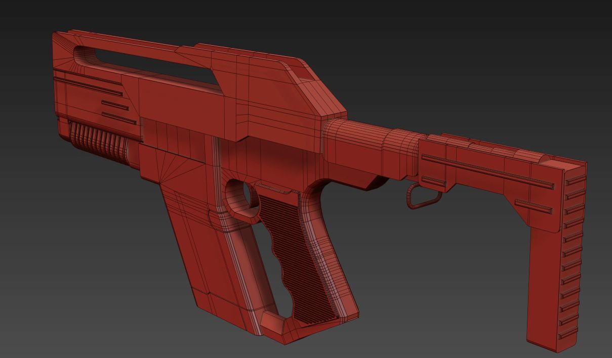 Alien Romulus Pulse Rifle 3D model 3D printable | CGTrader