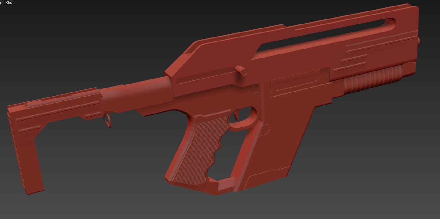 Alien Romulus Pulse Rifle 3D model 3D printable | CGTrader