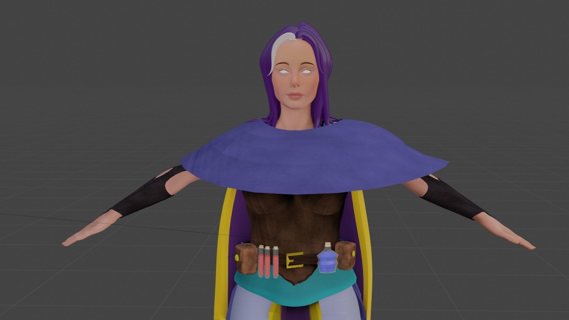 Dalaran Female Archmage Eliel free 3D model | CGTrader