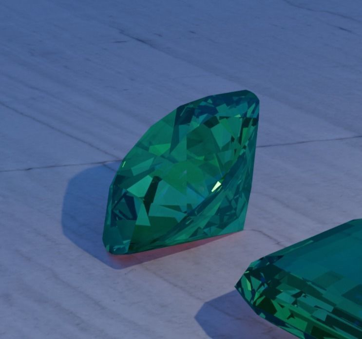 Emerald free 3D model | CGTrader