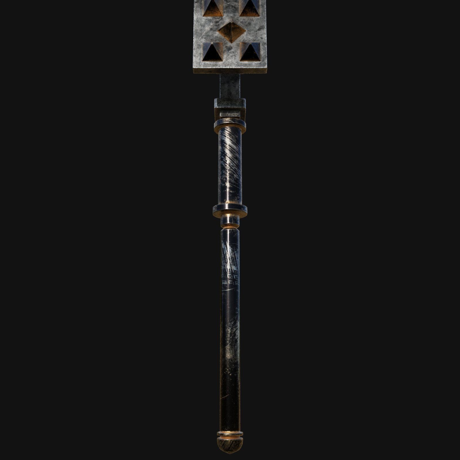 Ethereal 3D Model of Ghostly Hammer for Haunted Adventures 3D model ...