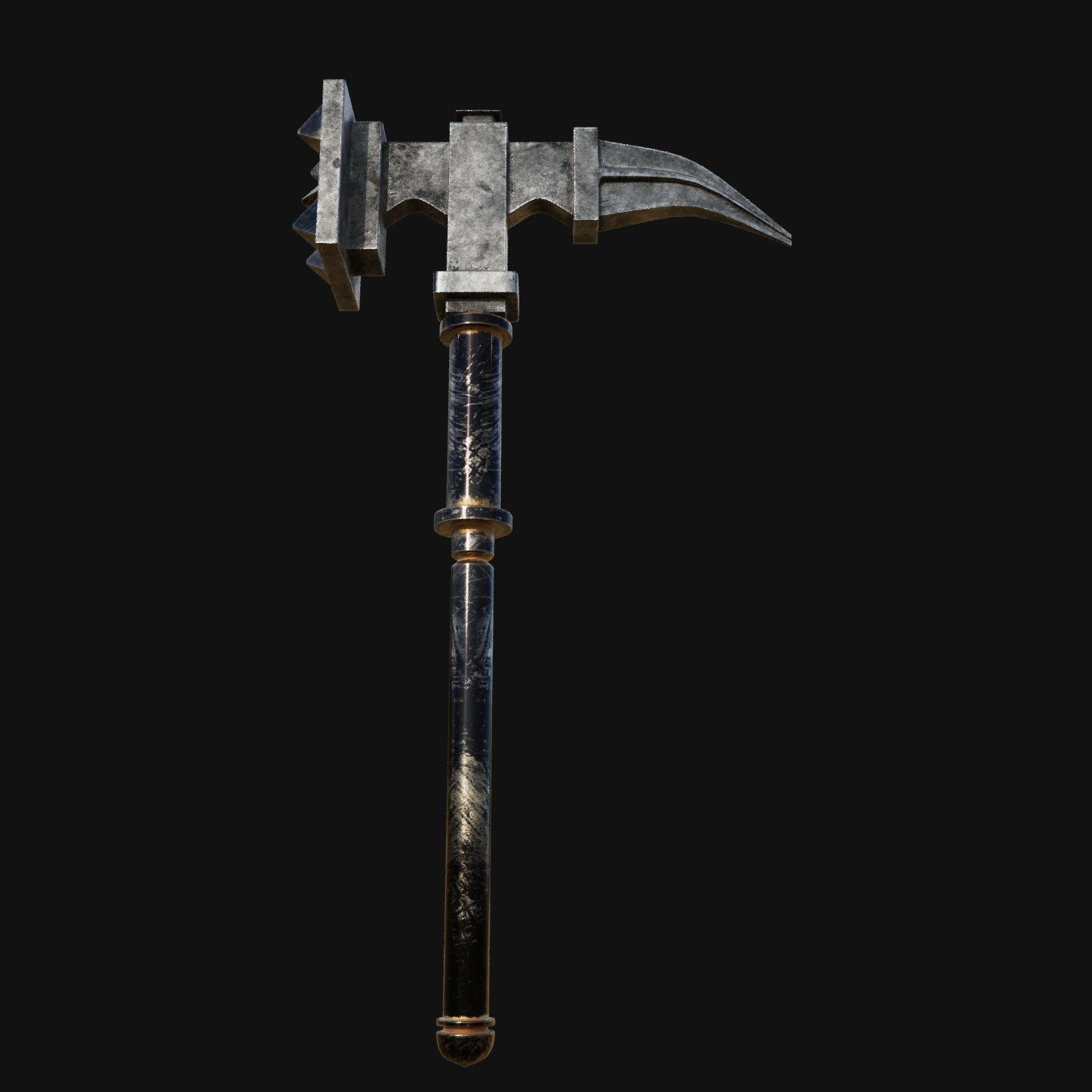 Ethereal 3D Model of Ghostly Hammer for Haunted Adventures 3D model ...