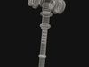 Divine 3D Model of Angelic Hammer for Heavenly Conquests 3D model ...
