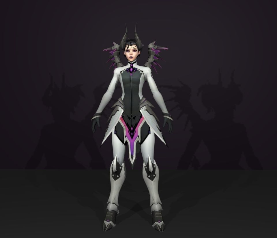 mercy devil 3D model animated rigged | CGTrader