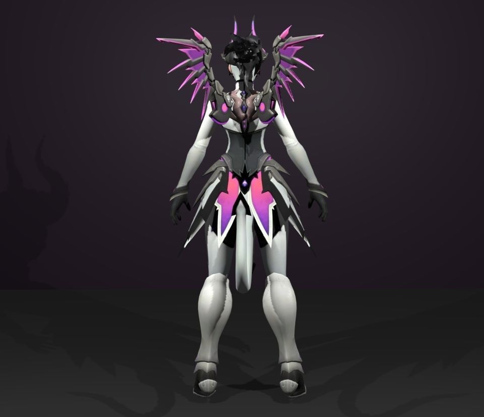 mercy devil 3D model animated rigged | CGTrader