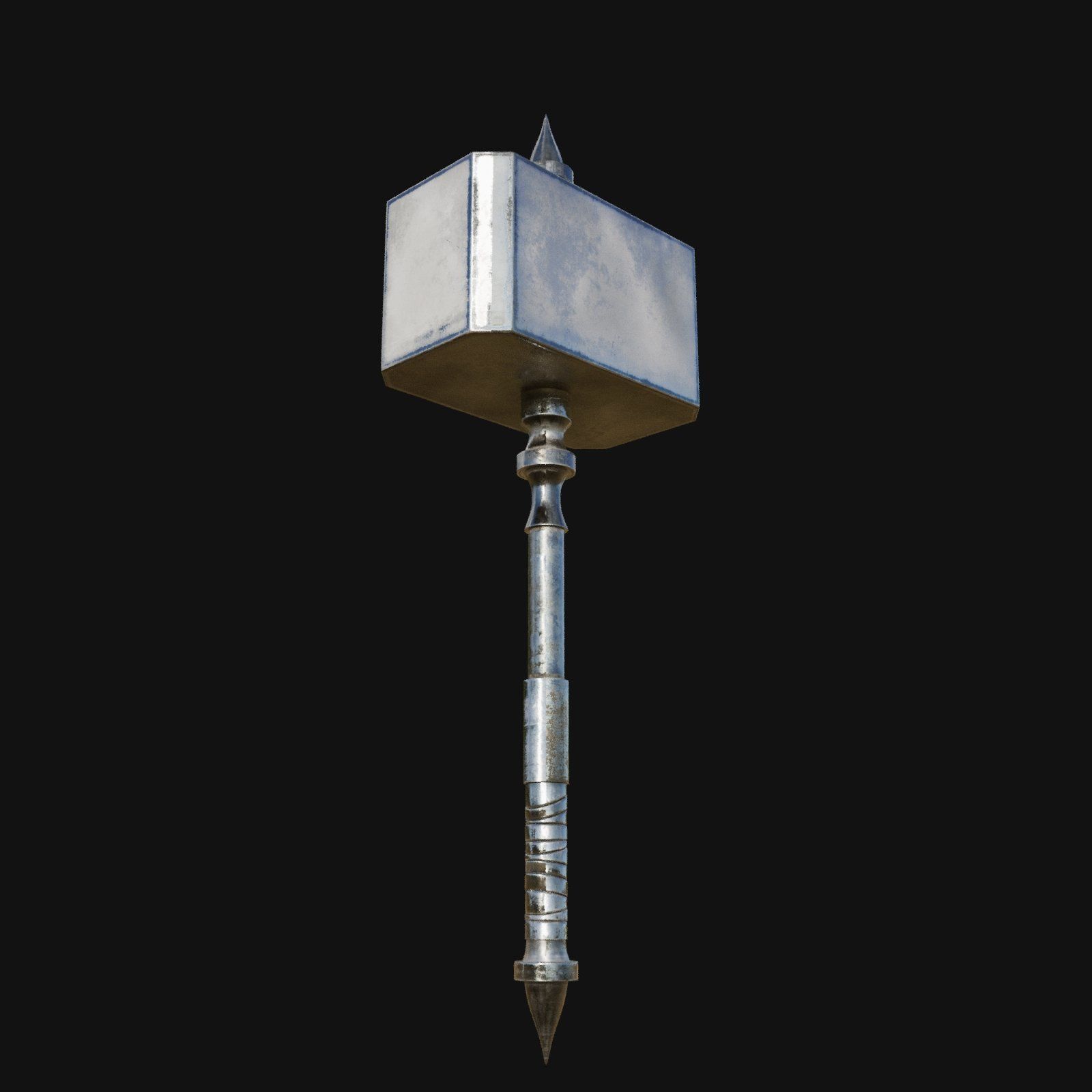 Historically Accurate 3D Model of Stone Masons Hammer 3D model | CGTrader