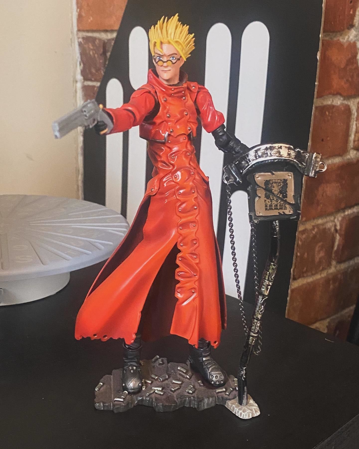 VASH THE STAMPEDE HEAD 3D model 3D printable | CGTrader