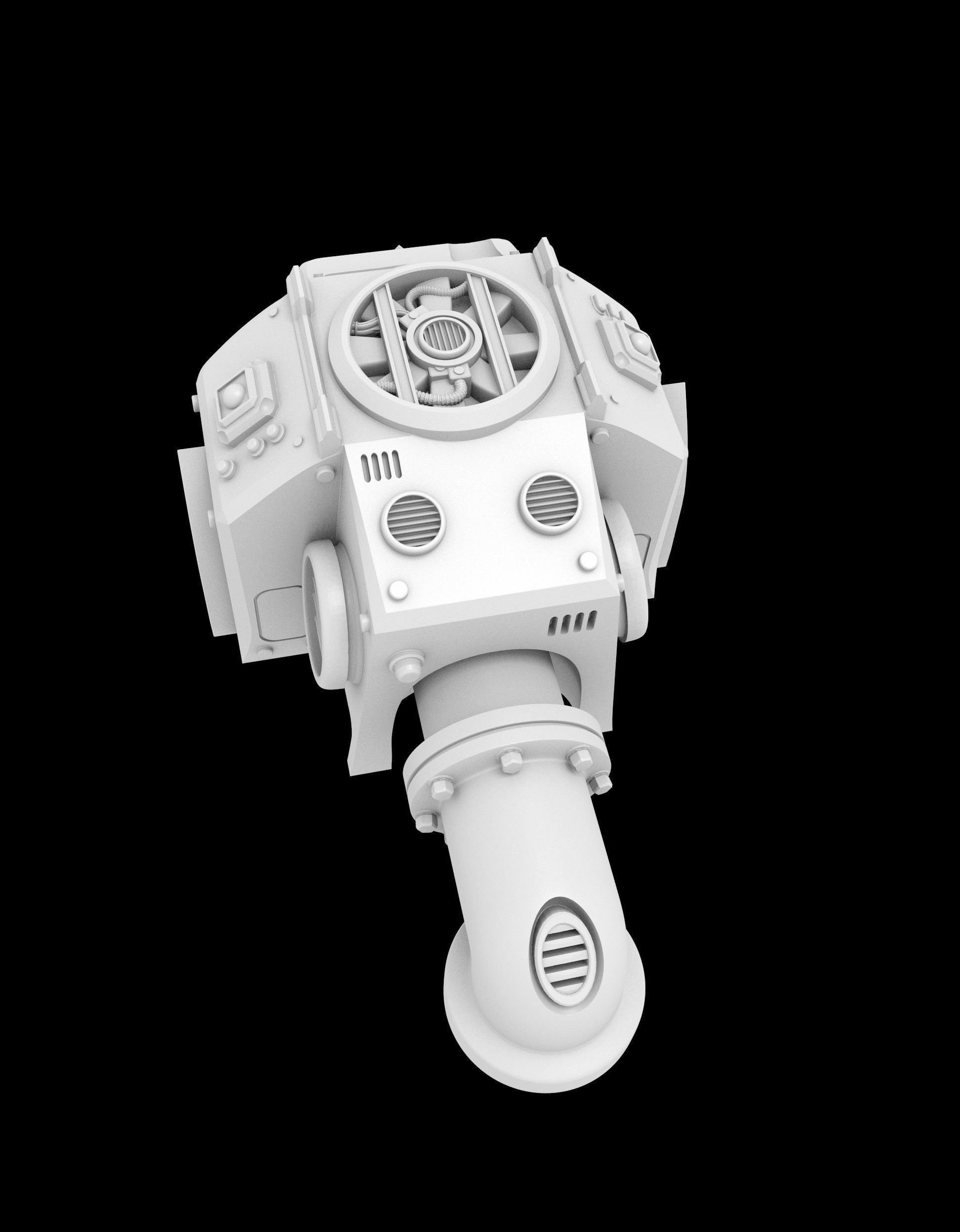 VENT SYSTEM 01 PRINTABLE MODEL 3D model 3D printable | CGTrader