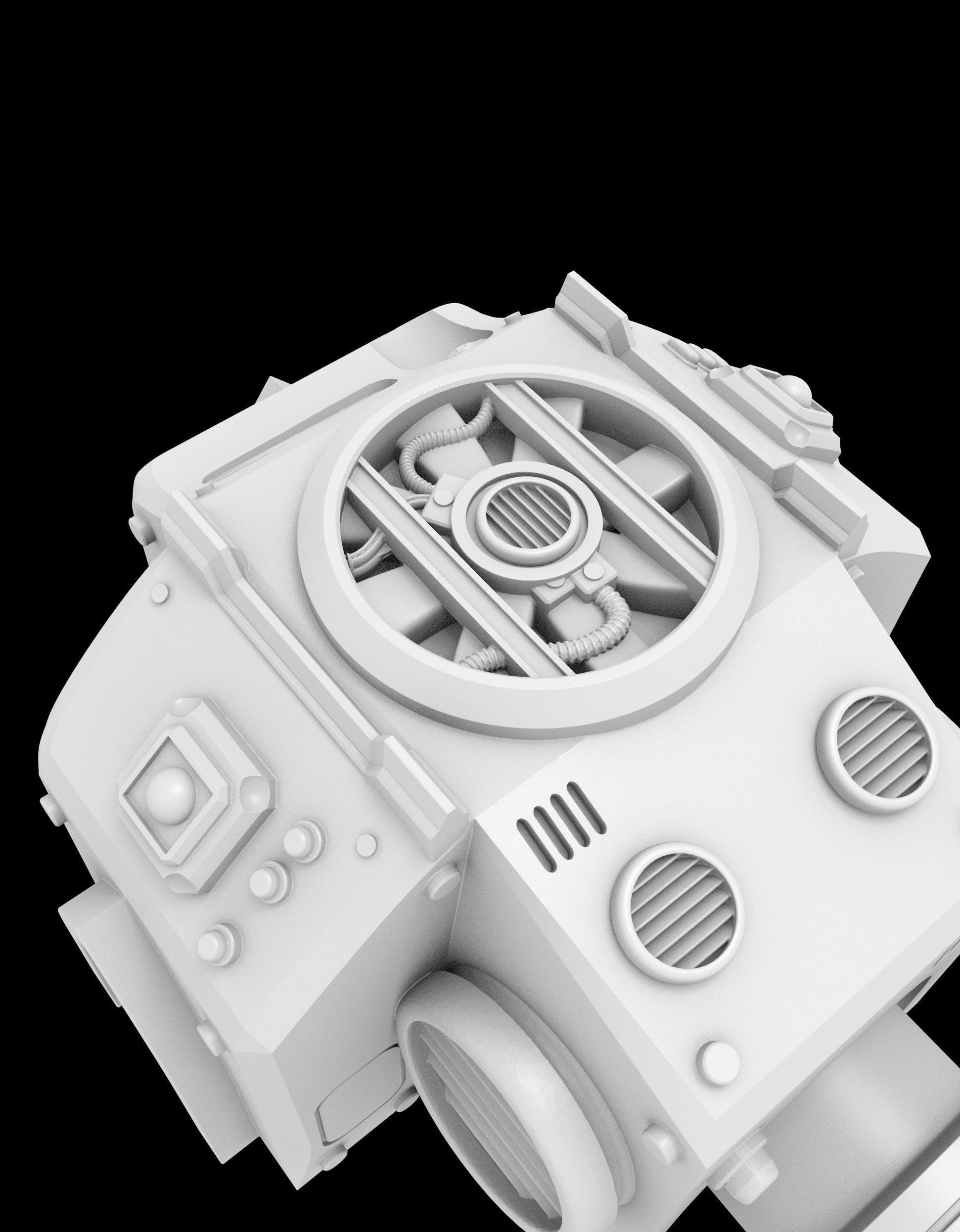 VENT SYSTEM 01 PRINTABLE MODEL 3D model 3D printable | CGTrader