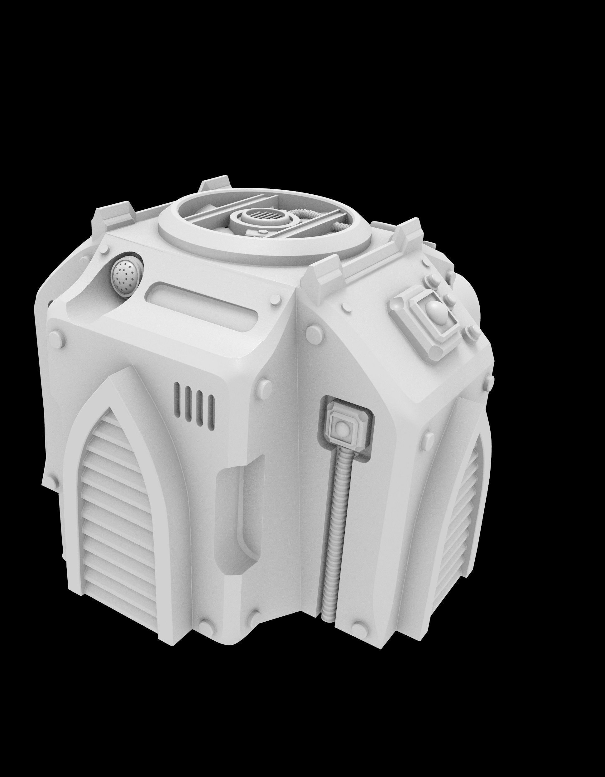 VENT SYSTEM 01 PRINTABLE MODEL 3D model 3D printable | CGTrader