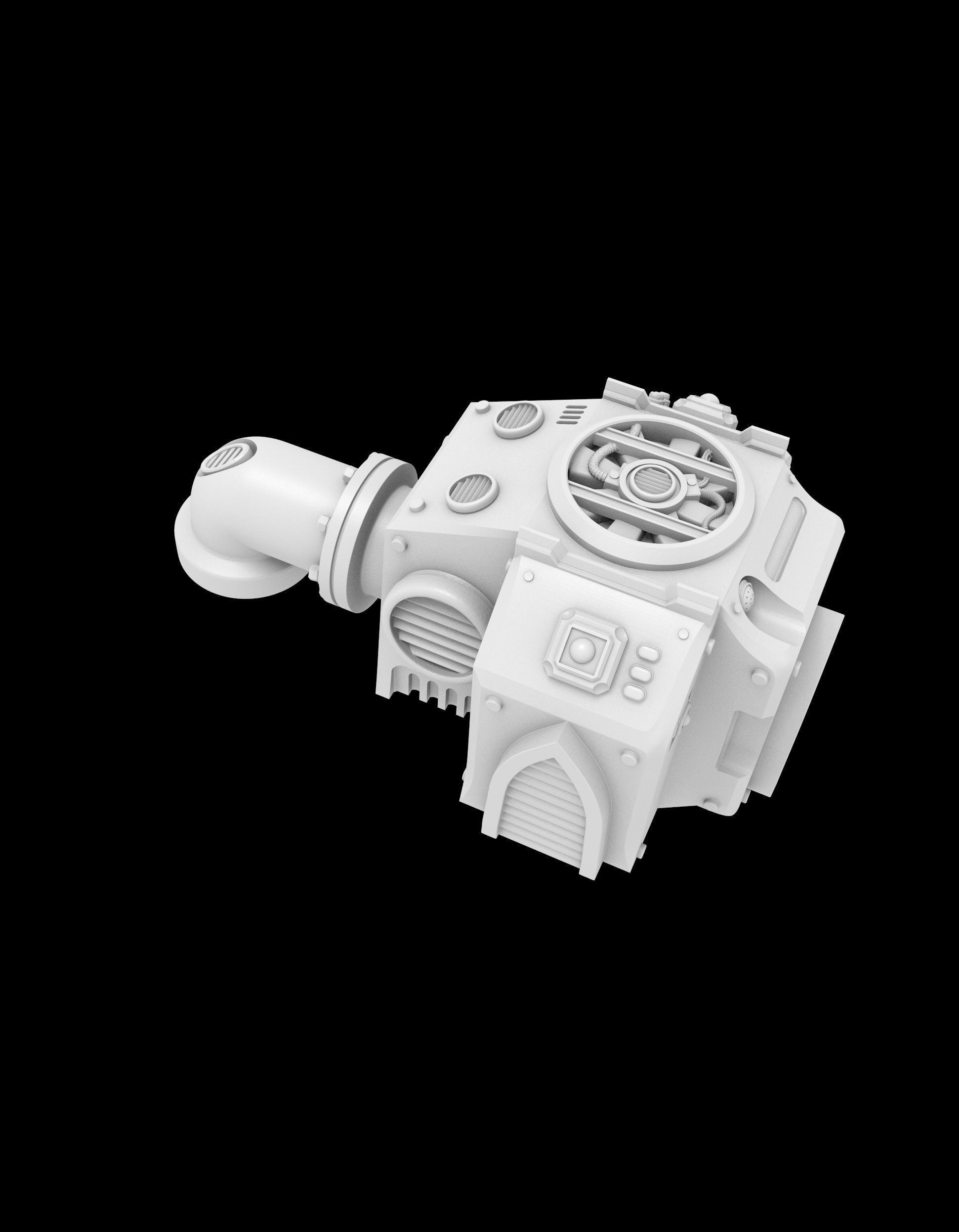 VENT SYSTEM 01 PRINTABLE MODEL 3D model 3D printable | CGTrader