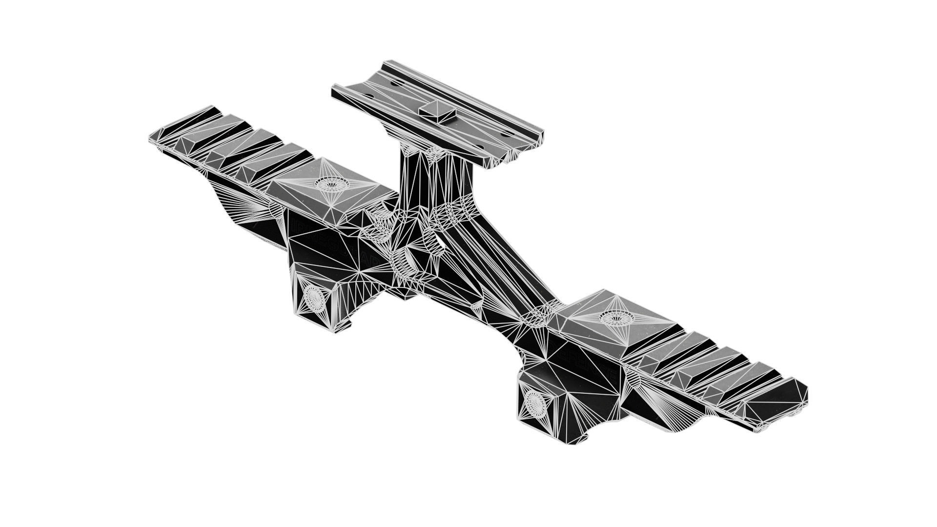 3D model OPTICAL MOUNT MODULAR OMM VR / AR / low-poly | CGTrader