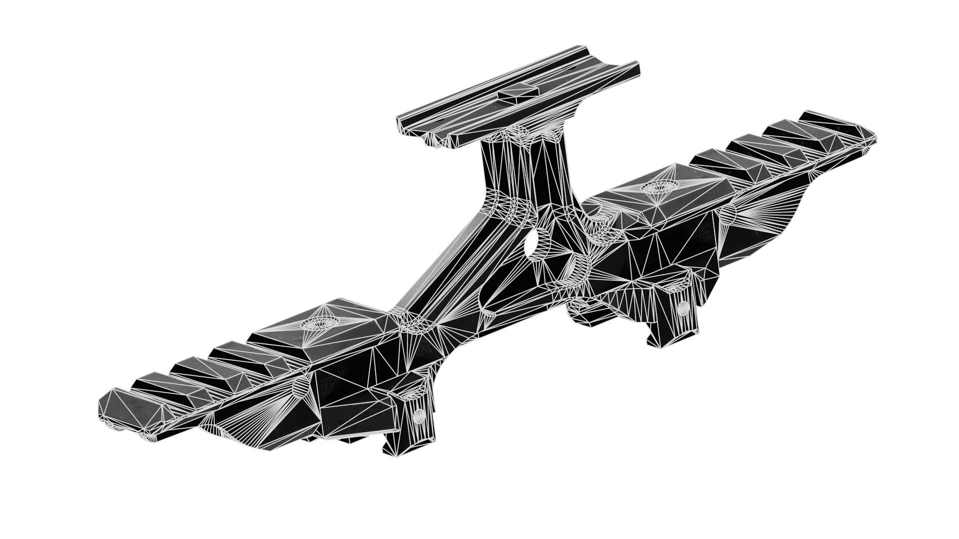 3D model OPTICAL MOUNT MODULAR OMM VR / AR / low-poly | CGTrader