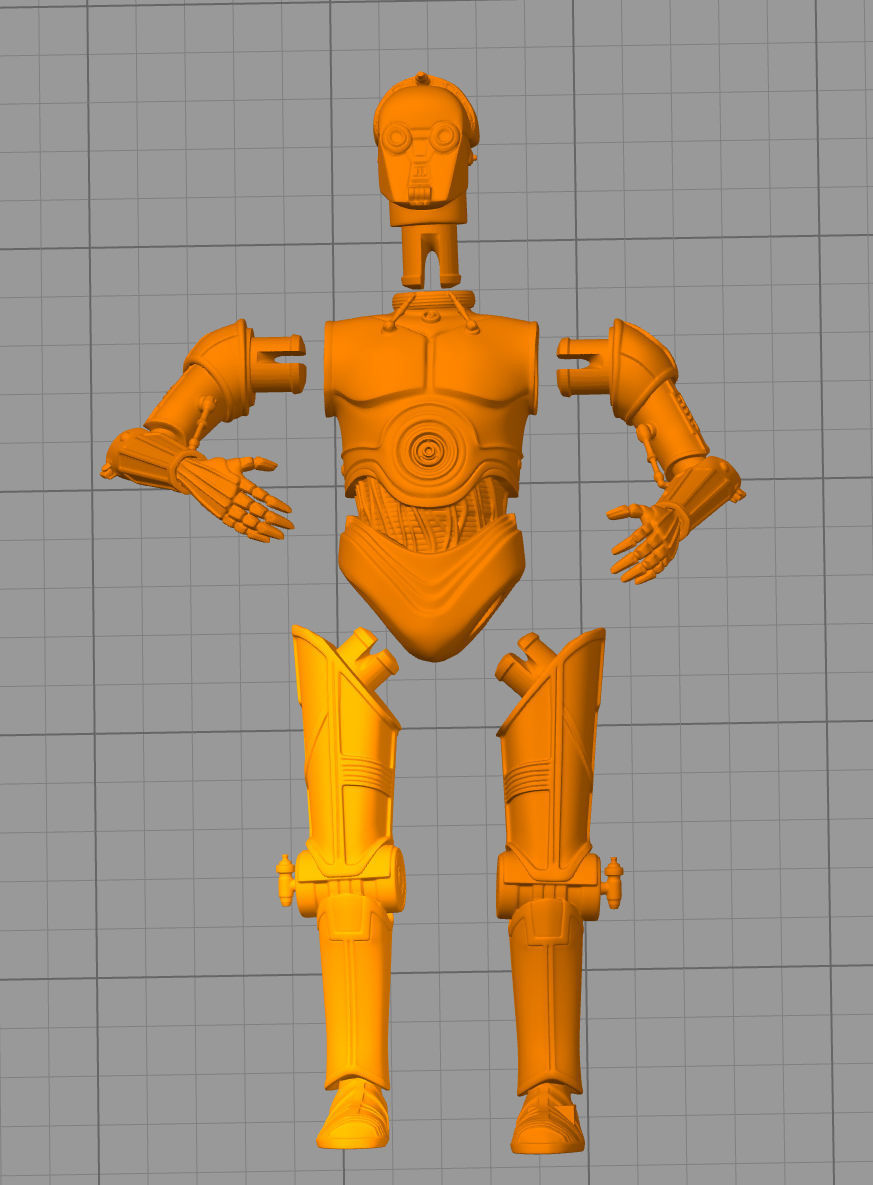 IG 11 STATUE Greef karga protocol droid for 3 75 inch 3D model 3D ...