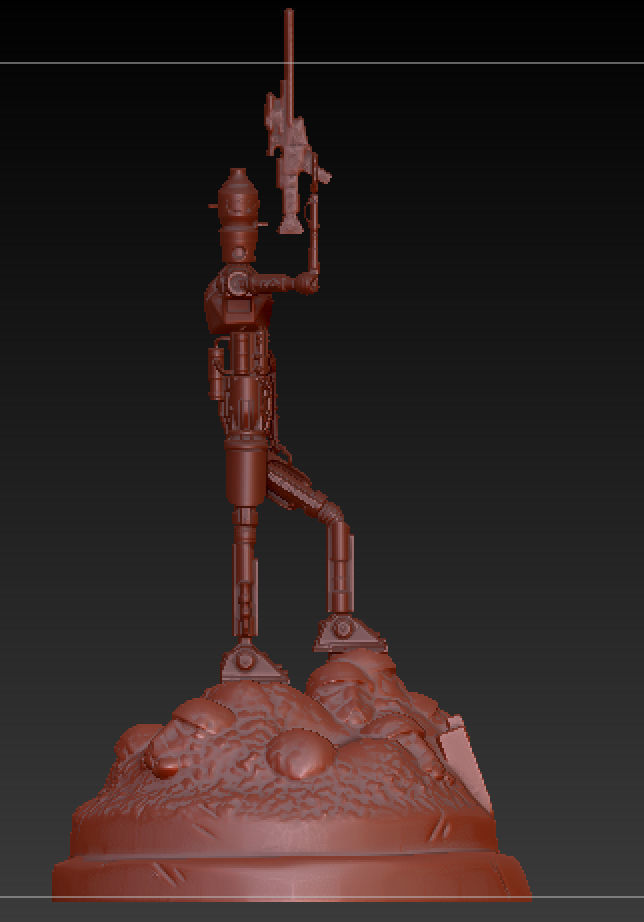 IG 11 STATUE Greef karga protocol droid for 3 75 inch 3D model 3D ...