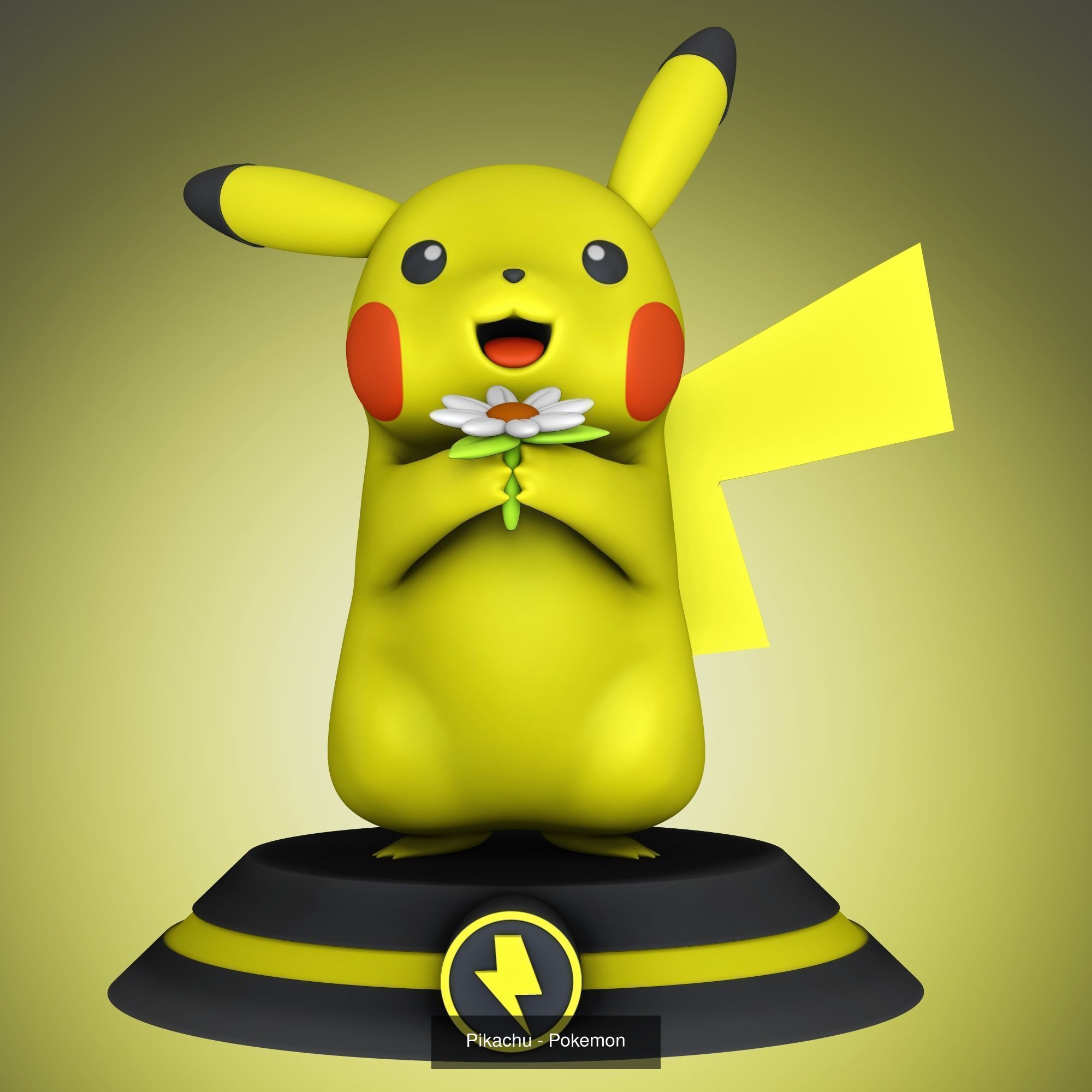 Pikachu pack 3D Model Collection 3D printable | CGTrader