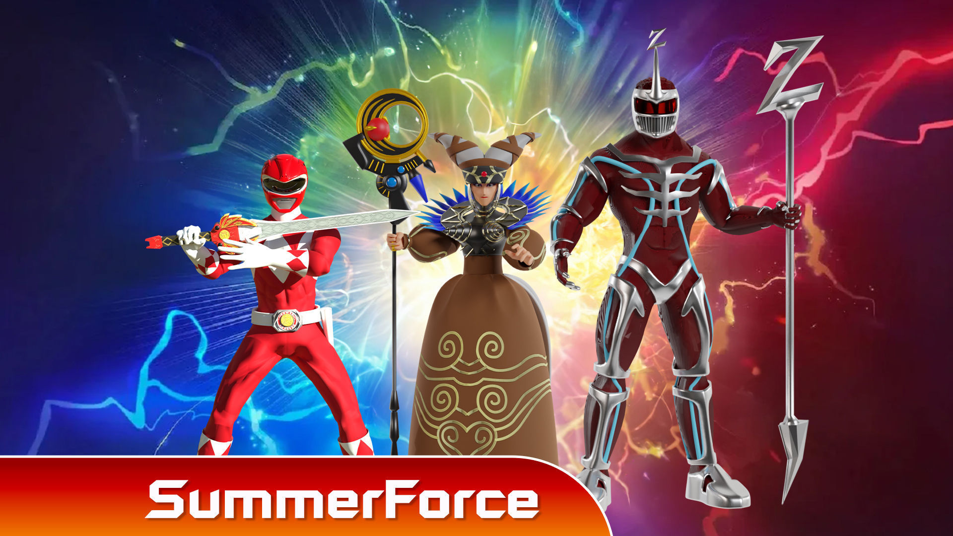 Rita Repulsa - Power Ranger 3D model rigged | CGTrader