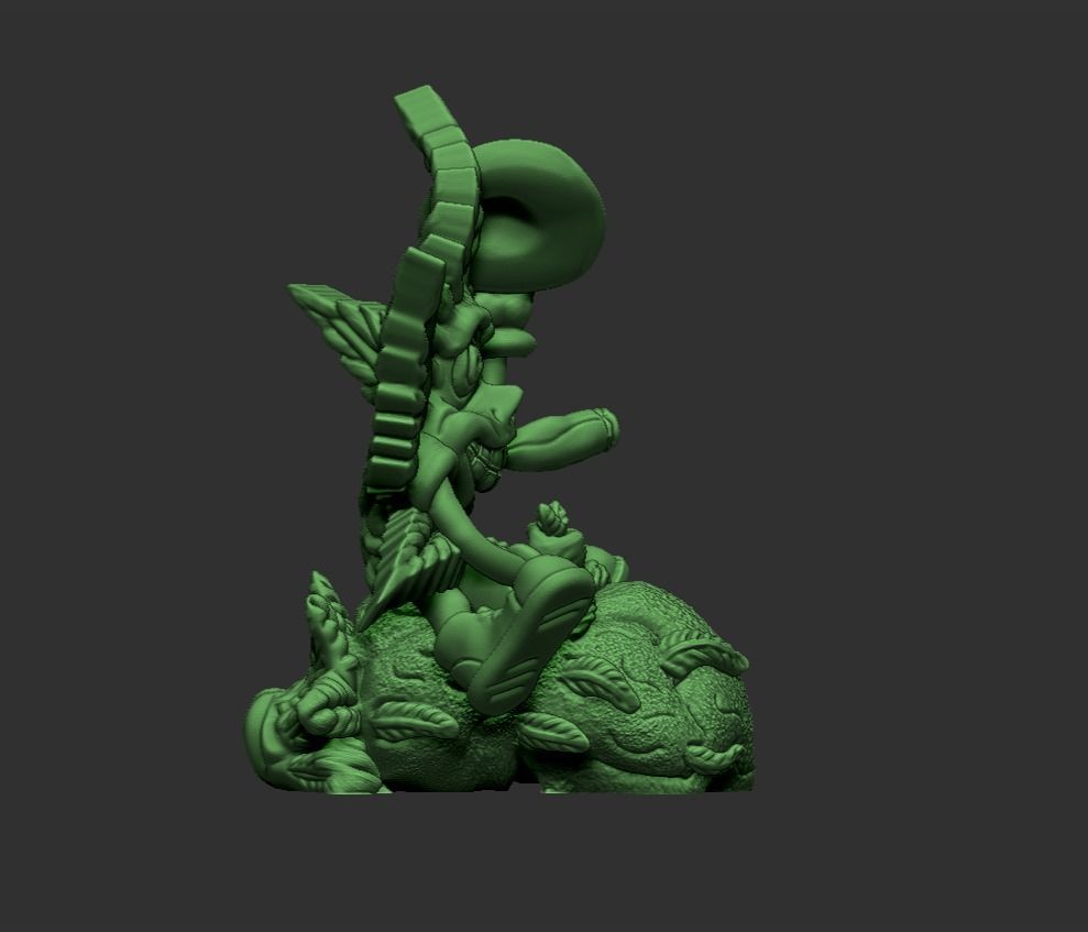 cow marijuana leaf 3D model 3D printable | CGTrader