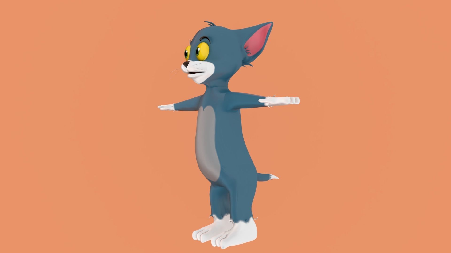 Tom and jerry 3D model animated | CGTrader