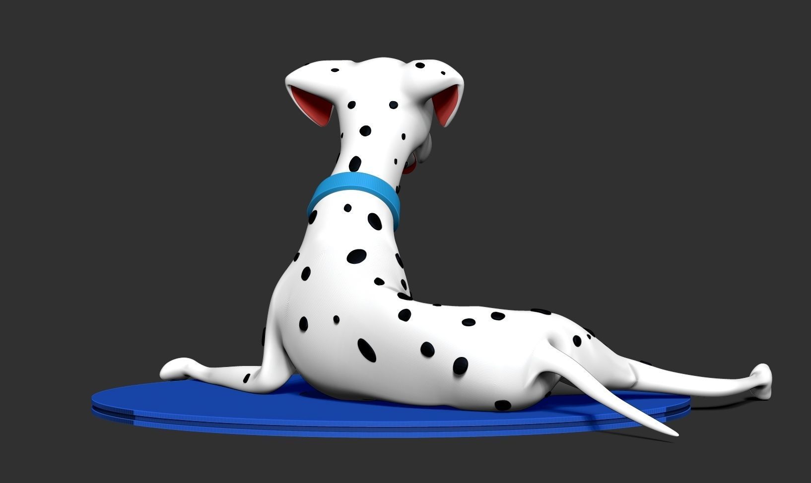 Perdita - 101 Dalmatians Fanart 3D model 3D printable | CGTrader