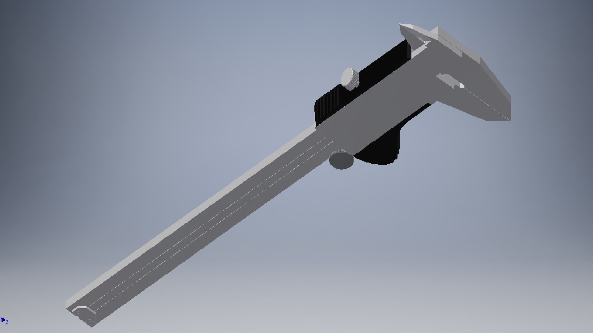 Mitutoyo Digital Caliper 3d model 3D model | CGTrader