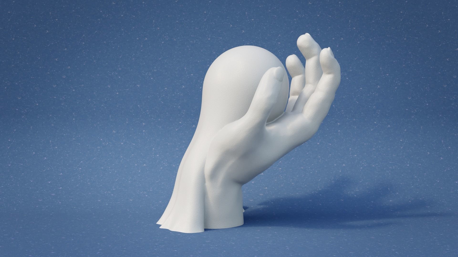 Melting Sphere 3D model 3D printable | CGTrader