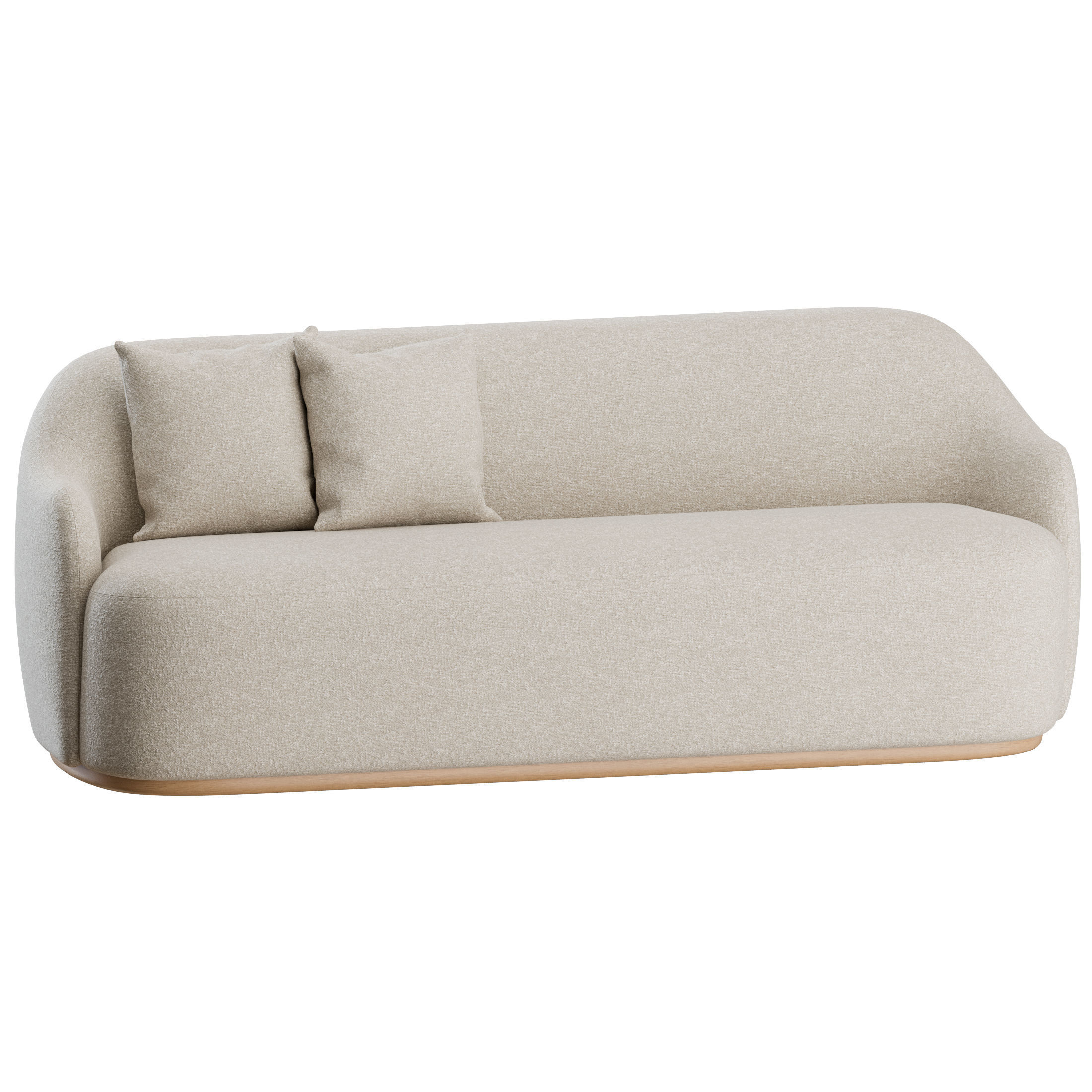 Barba Sofa by Fogia 3D model | CGTrader