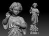 Baby jesus statue 3D model 3D printable | CGTrader