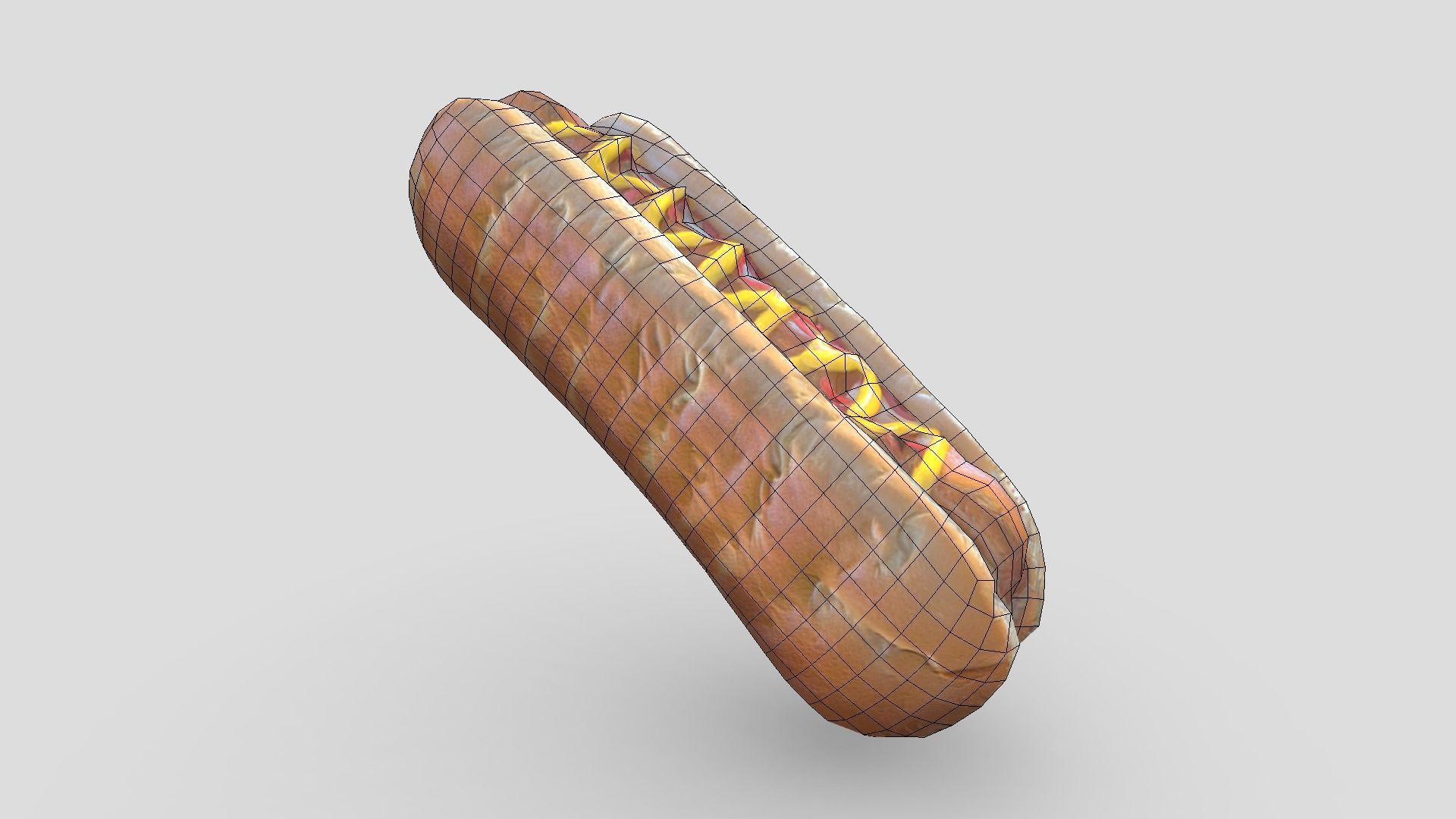 CC0 - Hot Dog free VR / AR / low-poly 3D model | CGTrader
