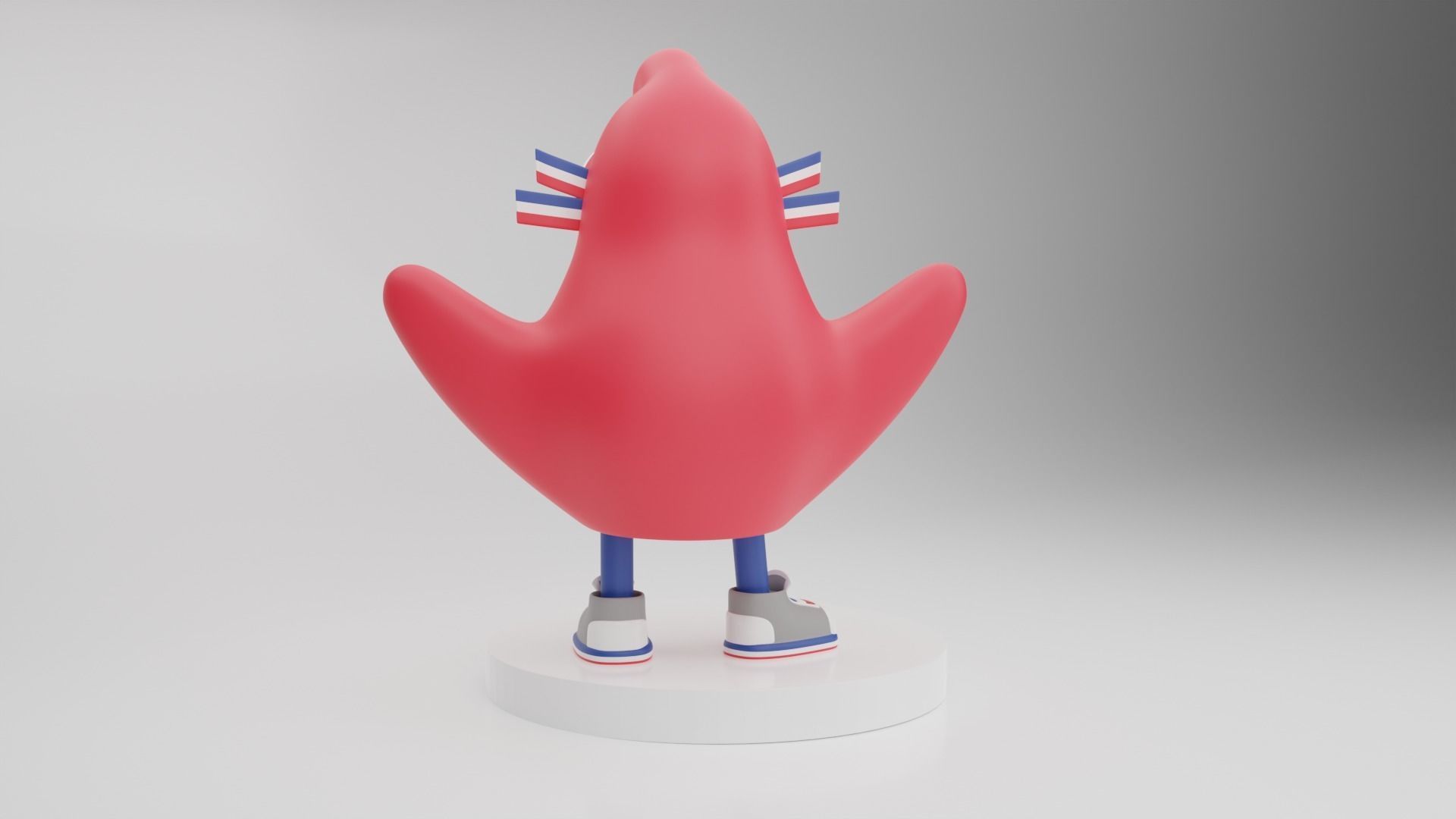 Paris olympics mascot 2024 3D model | CGTrader