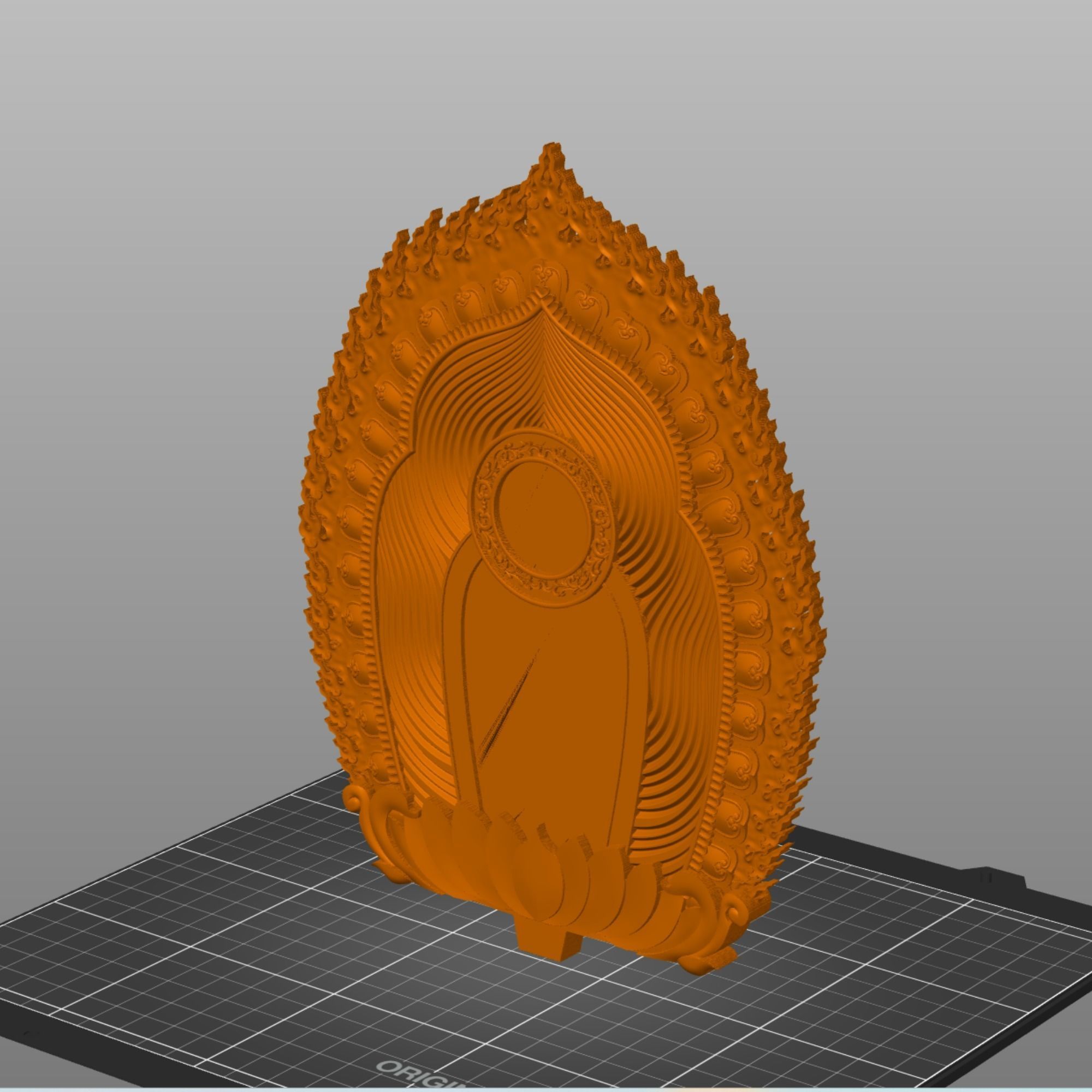 Budhha STL Digital File for 3D printing or wood carving 3D model 3D ...