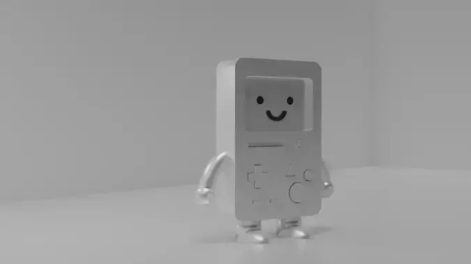 Robot BMO free 3D model | CGTrader