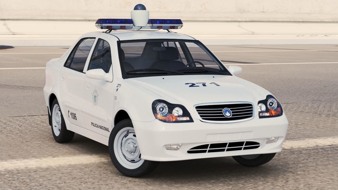 Cuba Police Car