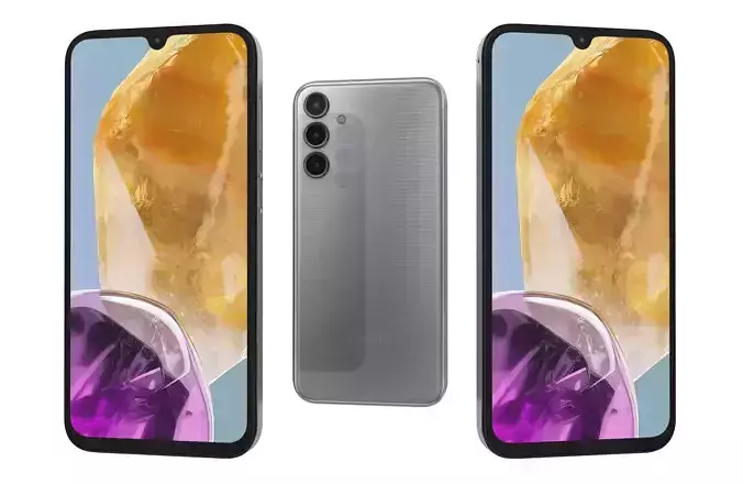 Samsung Galaxy M15 Gray 3D model | CGTrader
