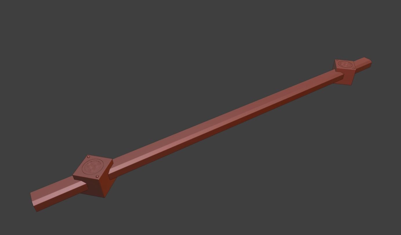 3D model Aang Stick Avatar The Last Airbender VR / AR / low-poly | CGTrader