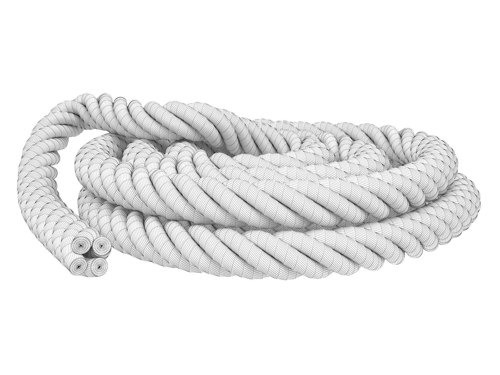 Rope 02 3D model | CGTrader