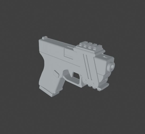 3D model Glock 19 3D model Blender VR / AR / low-poly | CGTrader