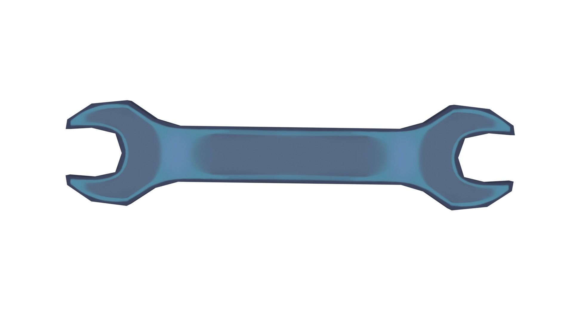Wrench - Hand Painted free 3D model | CGTrader