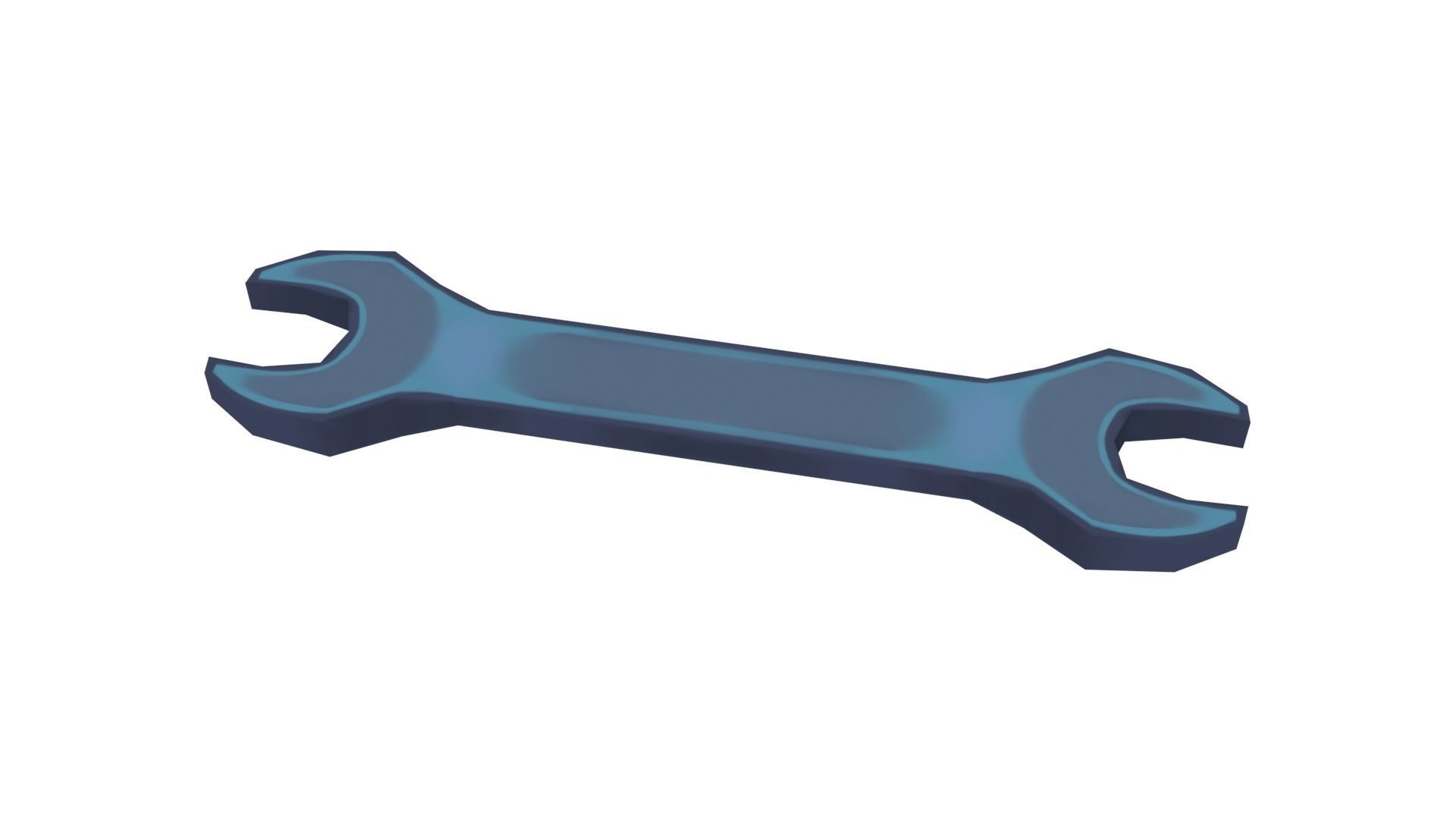 Wrench - Hand Painted free 3D model | CGTrader
