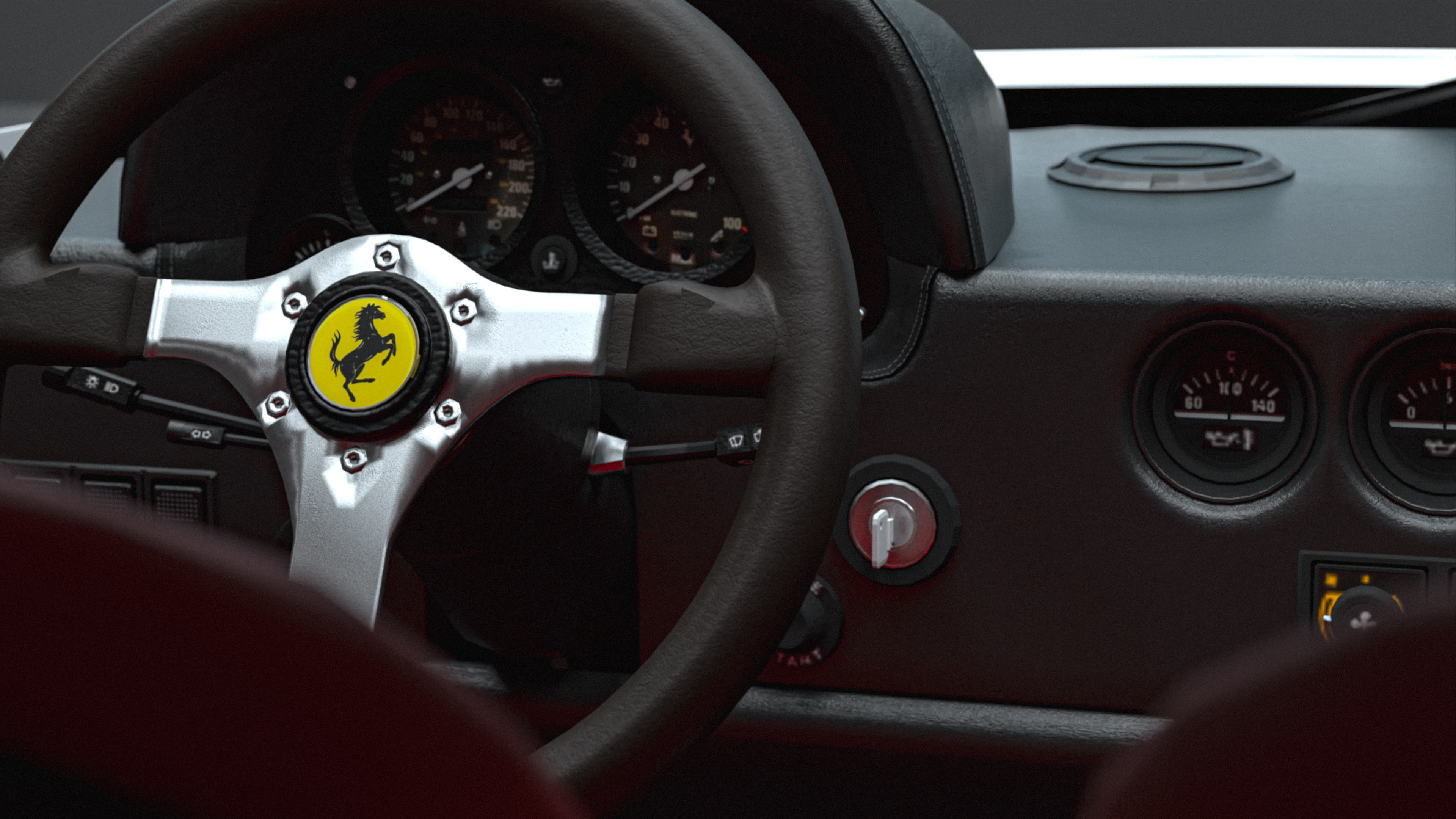 3D model Ferrari F40 JDM Style VR / AR / low-poly | CGTrader