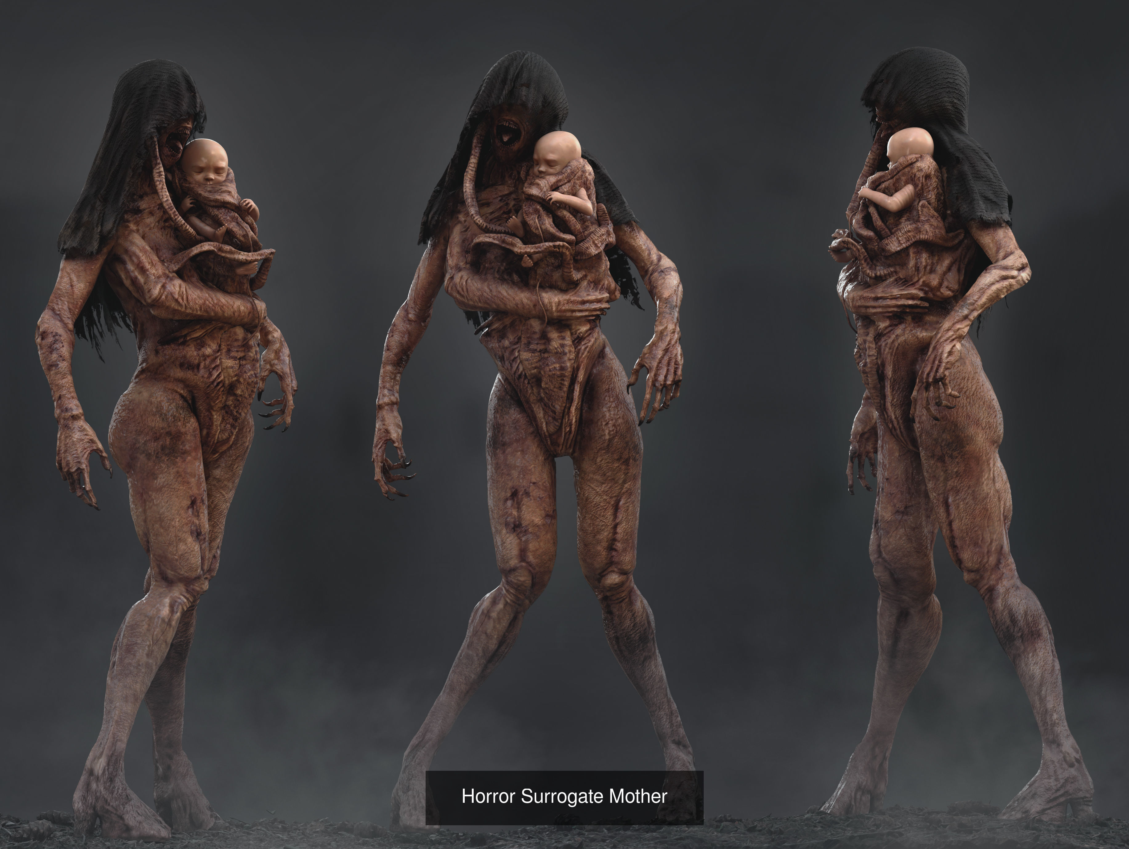 3D Model Collection Demons Pack VR / AR / low-poly | CGTrader